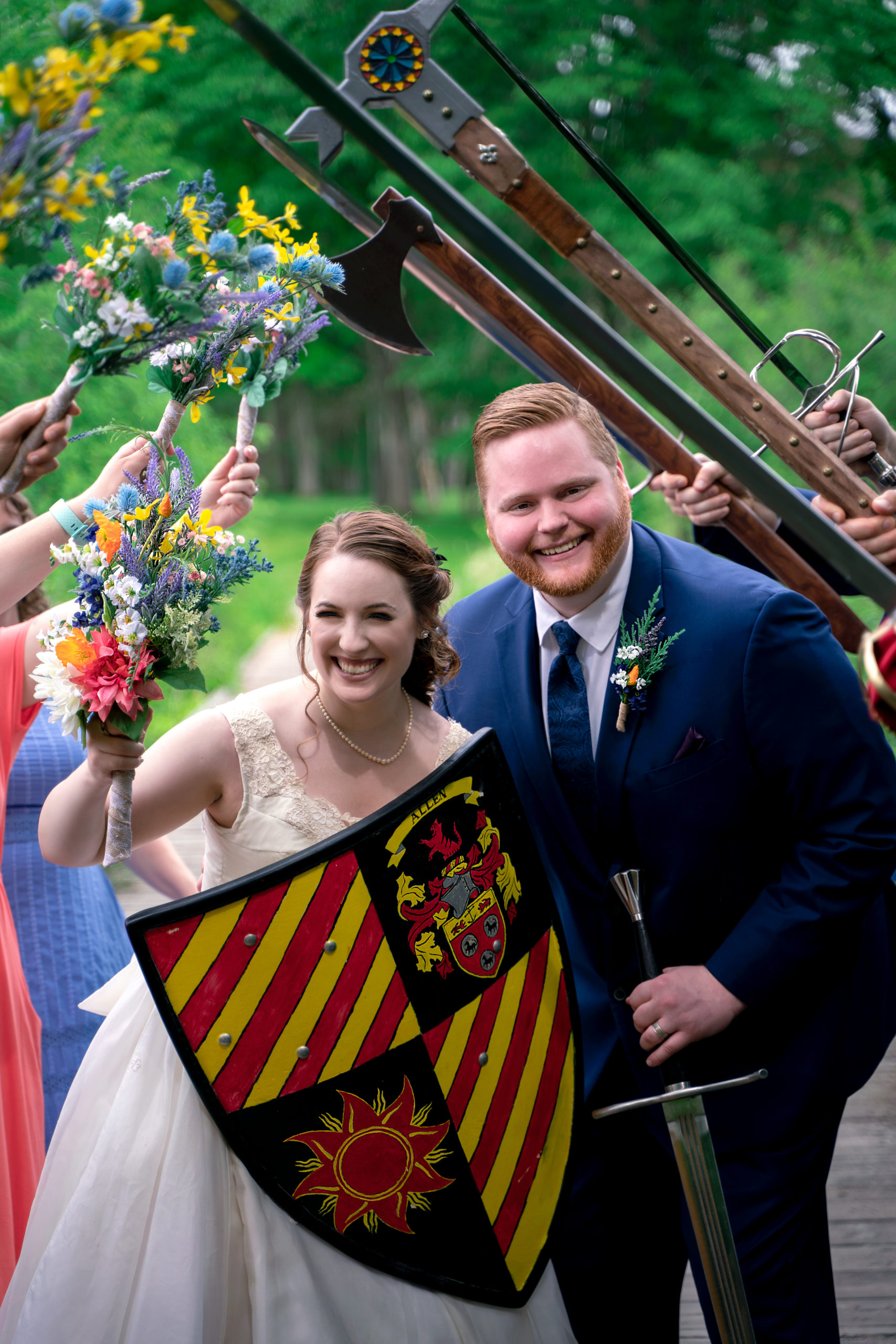 Real Bride Spotlight: Jordan's 3rd Generation Vintage Wedding Gown at ...